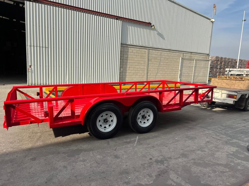 Remolque cama baja 3 Ton con frenos WildCat | Veligih